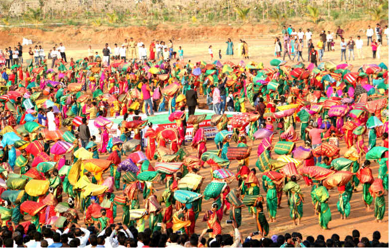 Largest Lavani dance (single venue) | 吉尼斯世界纪录