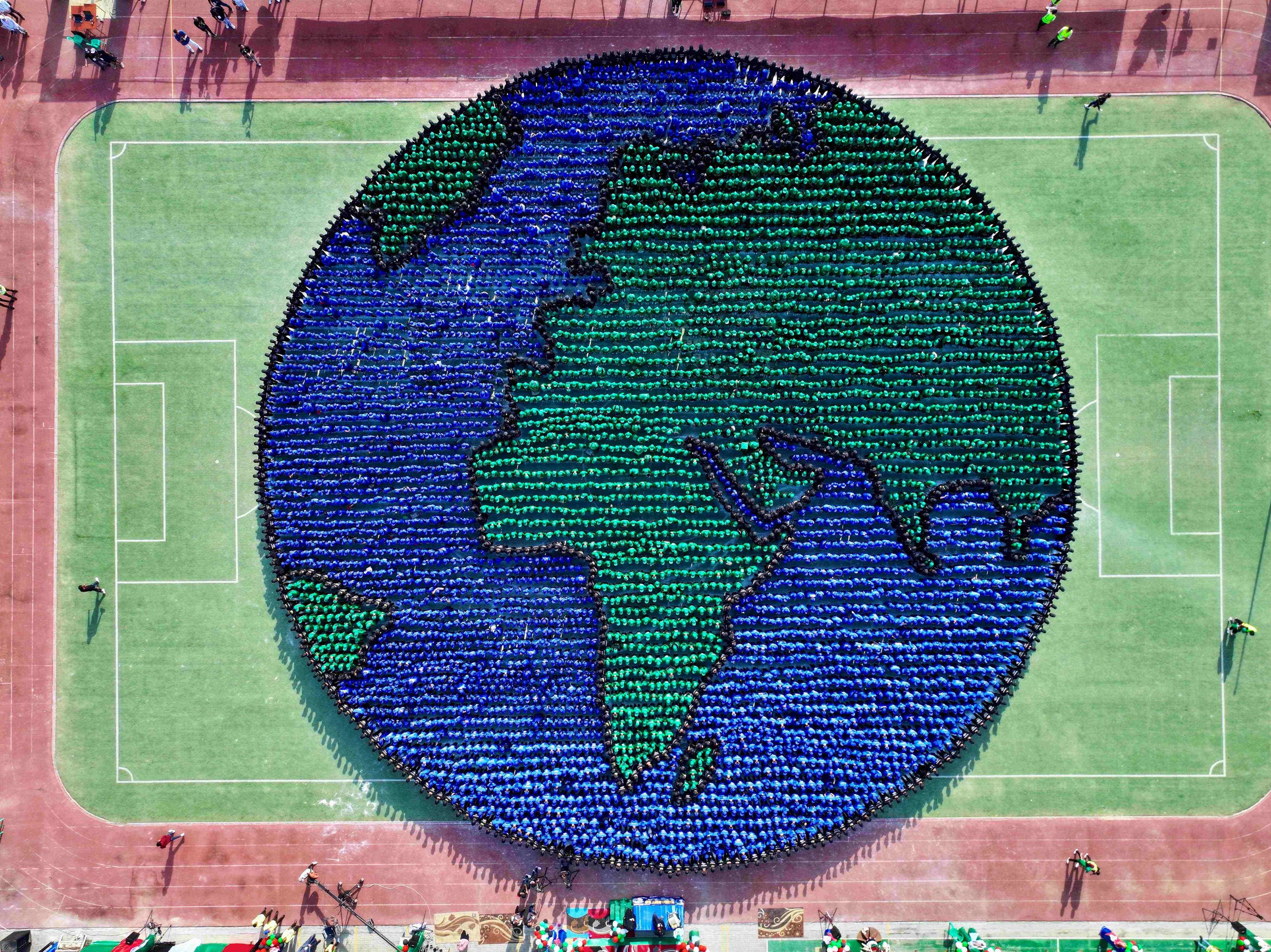 Largest human image of the planet Earth | 吉尼斯世界纪录