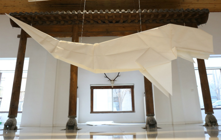 Largest origami whale | 吉尼斯世界纪录