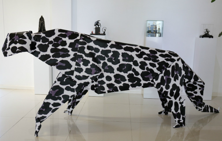 Largest origami leopard | 吉尼斯世界纪录