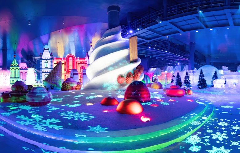 Largest indoor ice and snow theme park (permanent) | 吉尼斯世界纪录