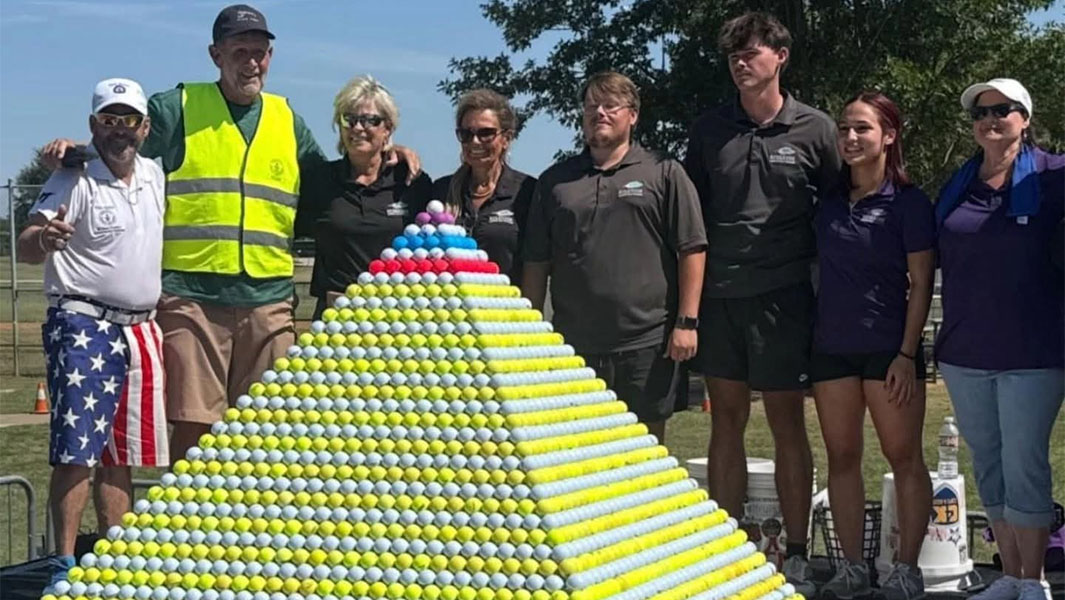 Largest golf ball pyramid | 吉尼斯世界纪录