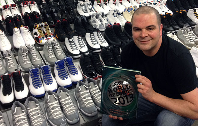 Largest collection of sneakers / trainers | 吉尼斯世界纪录