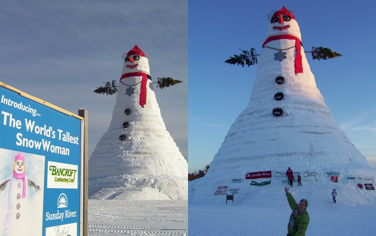 Tallest snowperson | 吉尼斯世界纪录