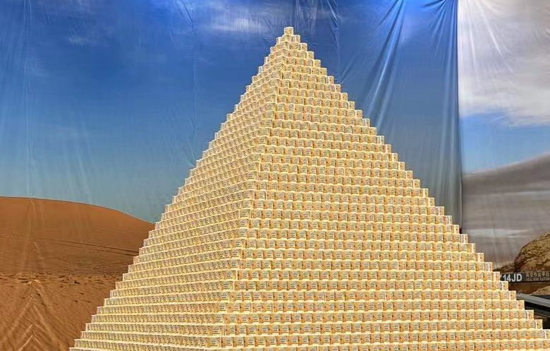 Tallest toilet roll pyramid | 吉尼斯世界纪录